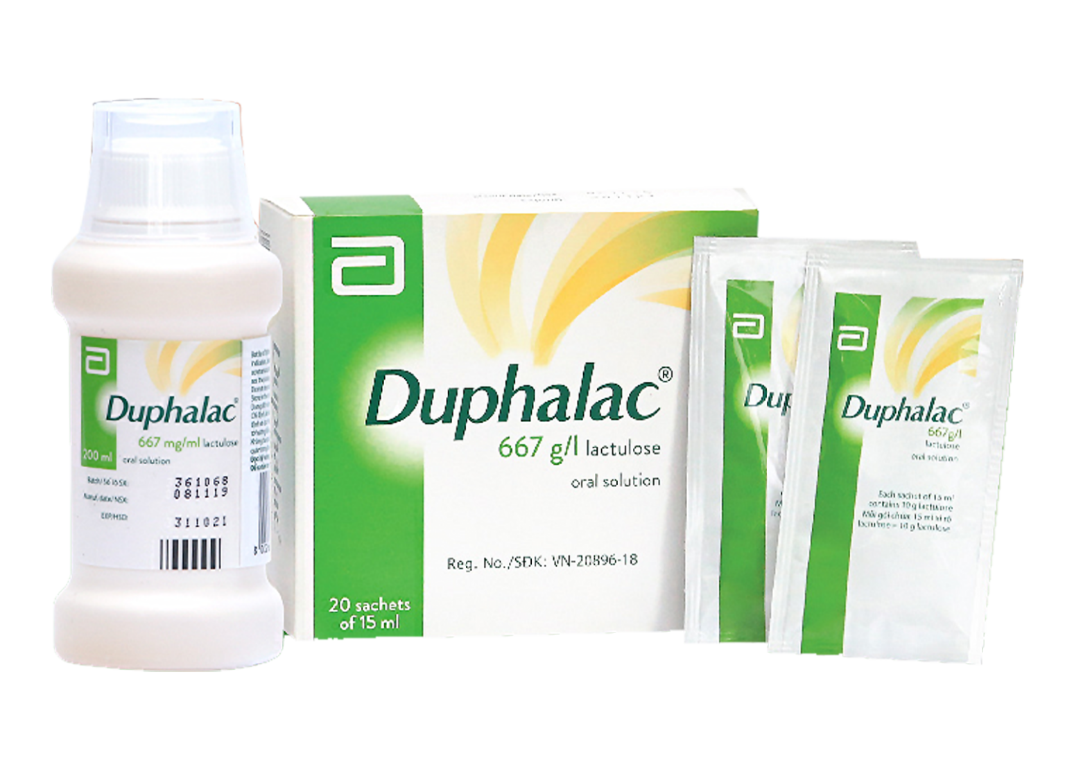 Thông tin về Duphalac - Duphalac trị táo bón