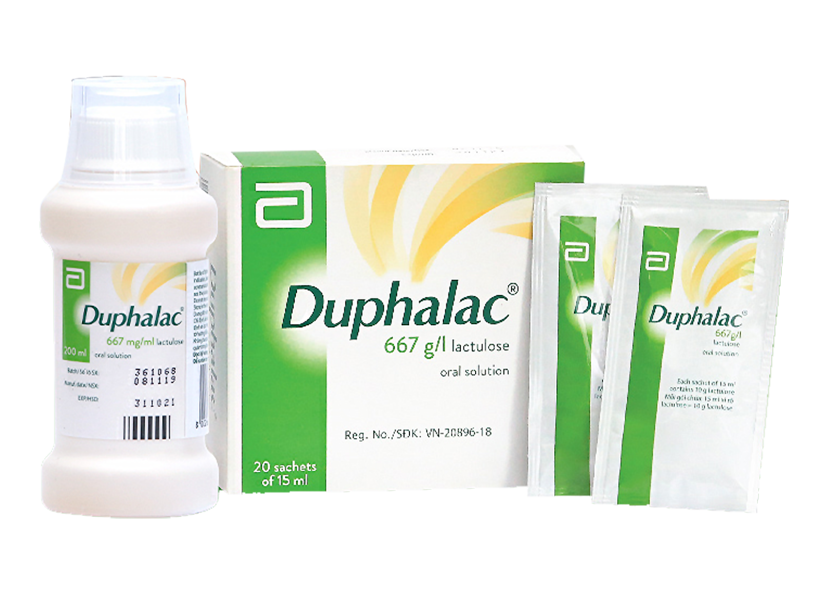 Thông tin về Duphalac - Duphalac trị táo bón